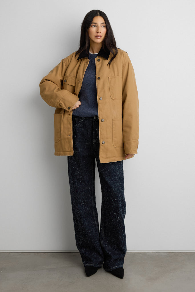 Oak And Fort Quilted Jacket