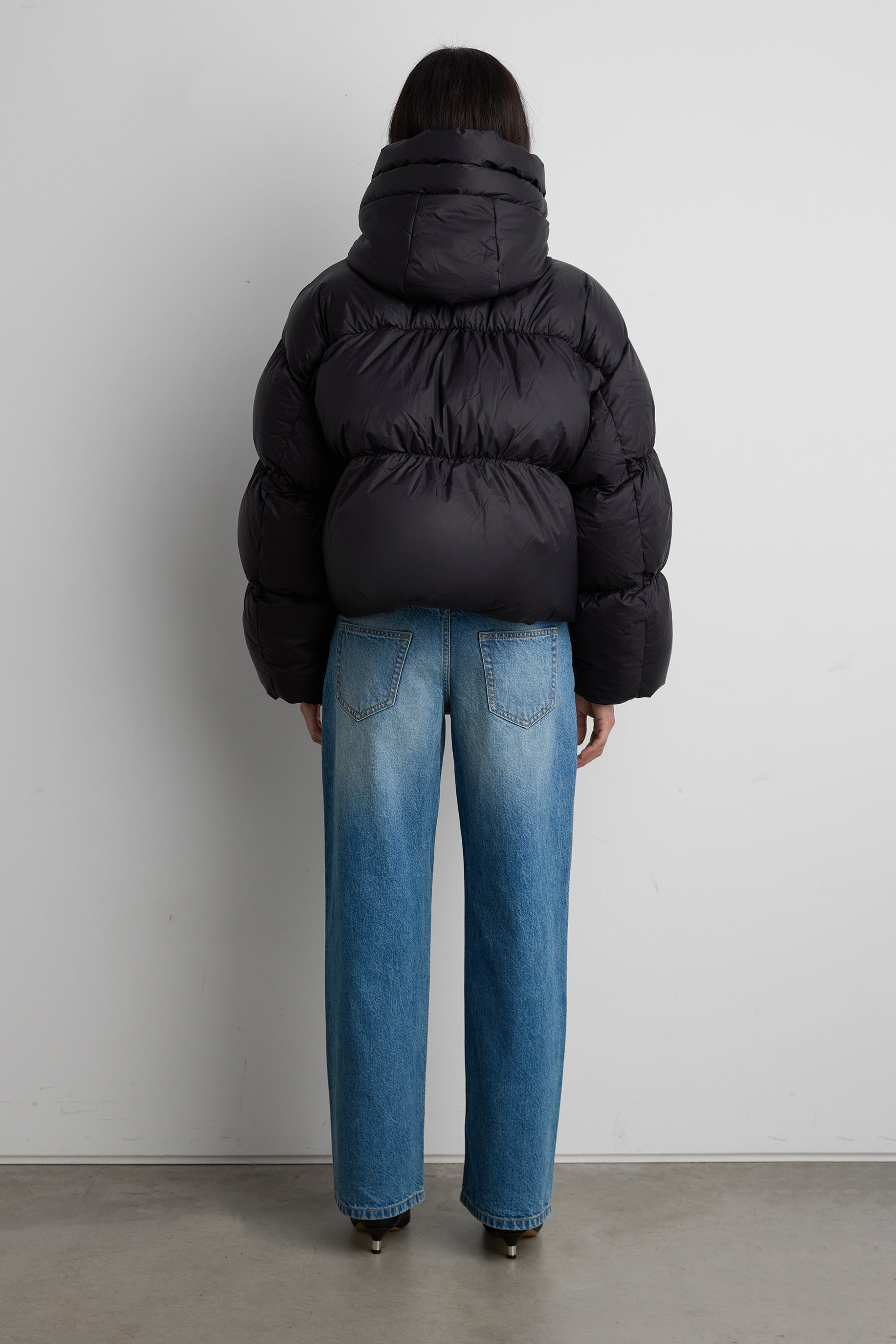 Oversized Hooded Puffer Jacket | OAK + FORT